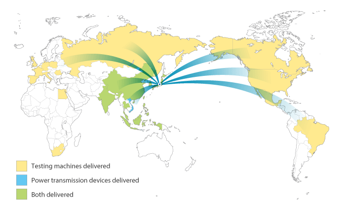 Global Expansion Map
